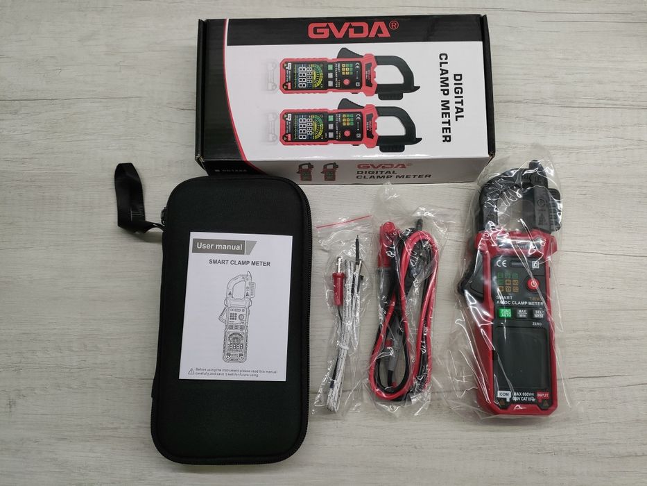 Струмові кліщі GVDA GD166B Токовые Клещи мультиметр 166B 166 Kaiweets: 1 299 грн ...