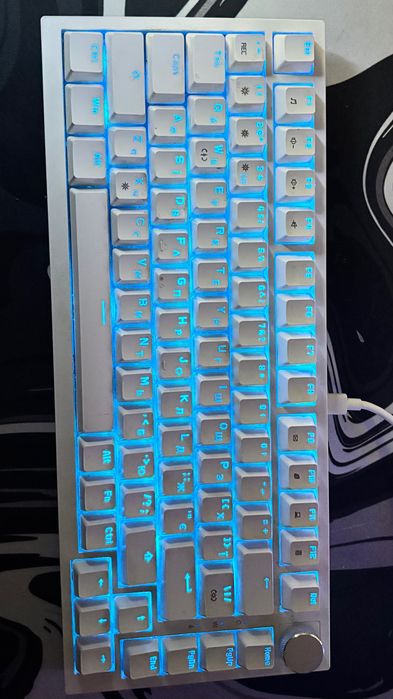 Клавіатура механічна дротова GamePro MK160 W: 1 200 грн. - Периферійні ...