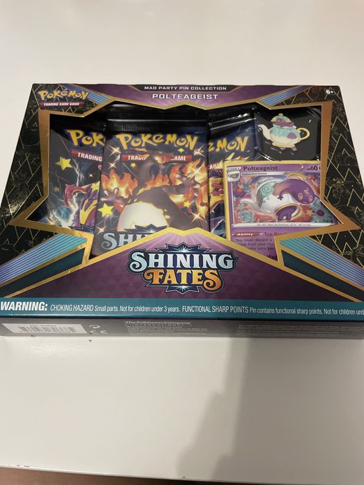 Pokémon Shining Fates Polteageist Box Warszawa Mokotów • OLX.pl