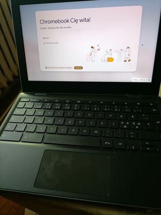 Chrombook, laptop, Asus, system, Android Prądzona • OLX.pl