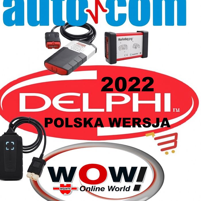 Autocom Delphi Wow Wurth 2022 Multidiag CDP Pakiet 3 programów ...