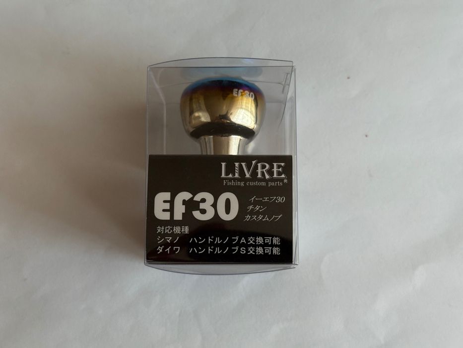 NOWY - Knob LIVRE EF 30 Titanium do wszystkich koł. Shimano i Daiwa Bydgoszcz • OLX.pl