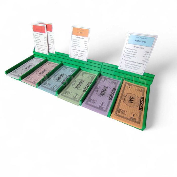Zestaw na banknoty do Eurobusiness i Monopoly – porządek i styl w grze ...