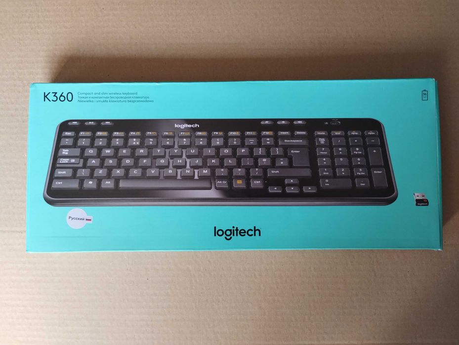 Беспроводная клавиатура Logitech K360: 800 грн. - Периферійні пристрої Миколаїв на Olx