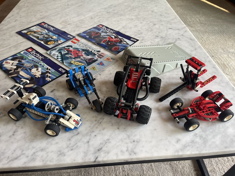 LEGO Technic - kolekcja lata 90 - 8226, 8216, 8218, 8237 Sikory • OLX.pl