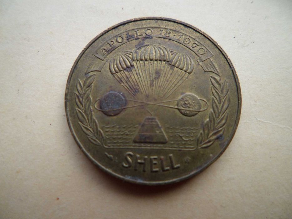Ficha / Token Shell , Apollo 13 1970 S. João Da Madeira • OLX Portugal