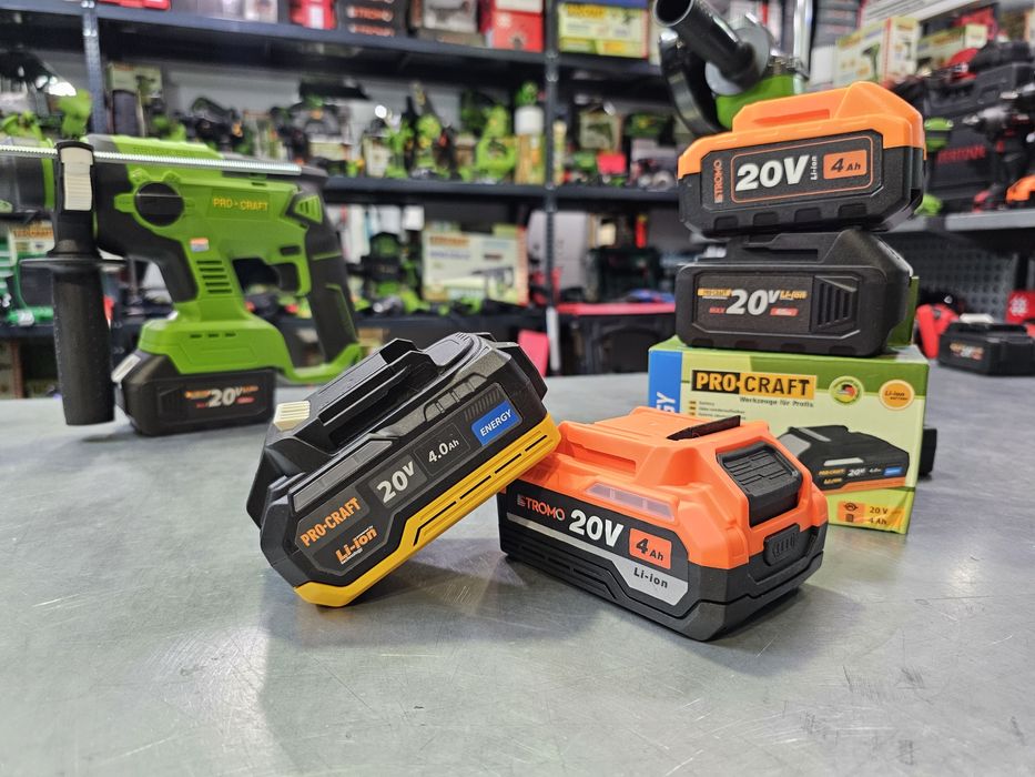 Аккумулятор 4.0A 20V Stromo NEW ( Makita ProCraft Grand ) Гарантия: 890 грн. - Електроінструмент ...