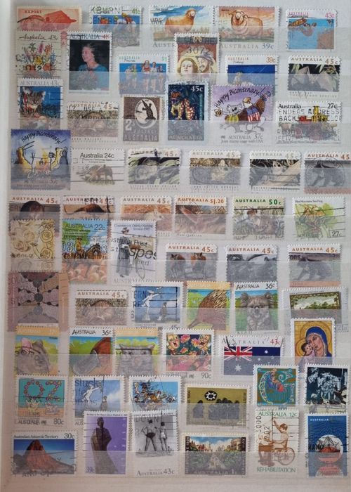 Znaczki filatelistyka pocztowe różne zbiór kolekcja zabytkowe Chełm ...