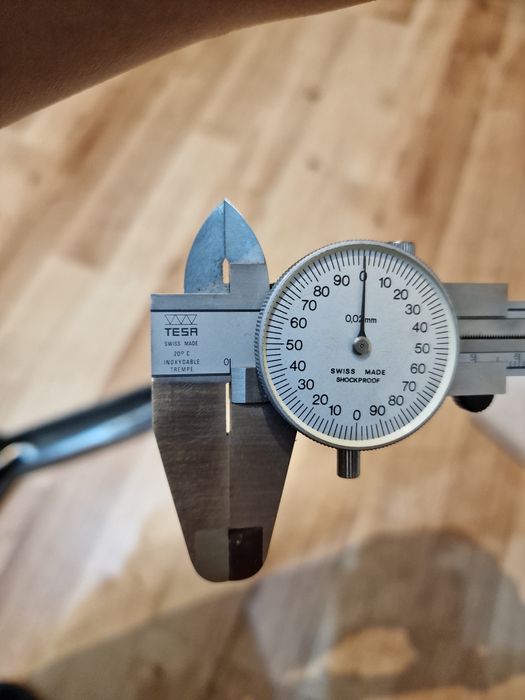 Suwmiarka zegarowa 150mm tesa swiss made Frysztak • OLX.pl