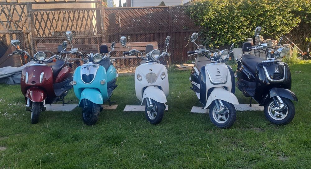 Skuter Retro 4T zarejestrowany Tczew • OLX.pl