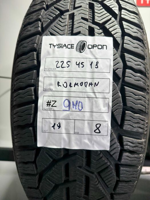 Opony Zimowe 225/45/18 Kormoran Snow Komplet #Z970 Łódź Bałuty • OLX.pl