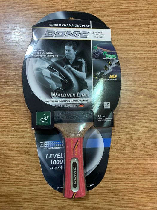 Ракетка для настільного тенісу Donic Waldner 1000: 1 299 грн. - Ігри з ...