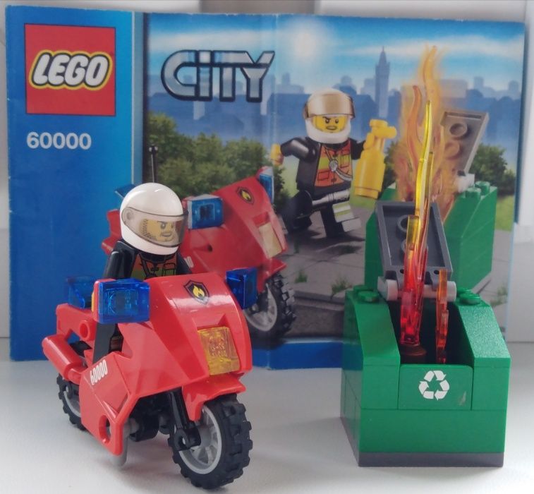 Lego City zestaw 60000 - Motocykl komendanta Syców • OLX.pl