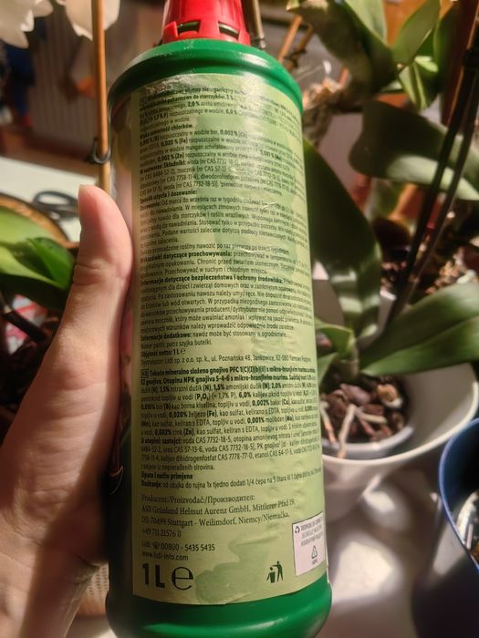 Grandiol - wieloskładnikowy płynny nieorganiczny nawóz do storczyków ...