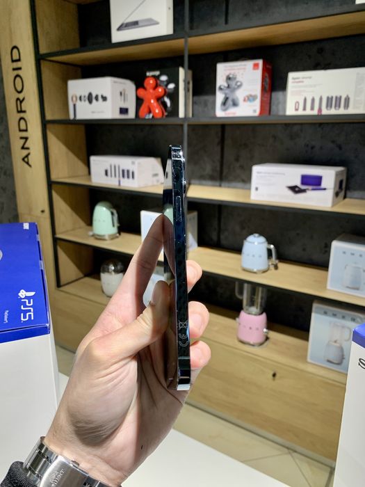 Айфон 12 Pro Max 128Gb Pacific Blue 100% АКБ (529$)Рассрочка/Доставка ...
