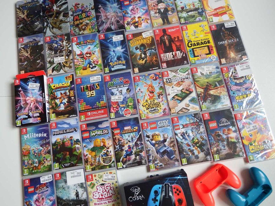 GRY PUDEŁKOWE na konsolę NINTENDO Switch dla dzieci i nie tylko ...
