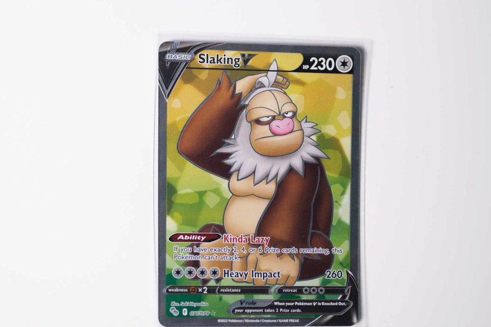 Pokemon TCG Slaking V (PGO 077) Lublin • OLX.pl