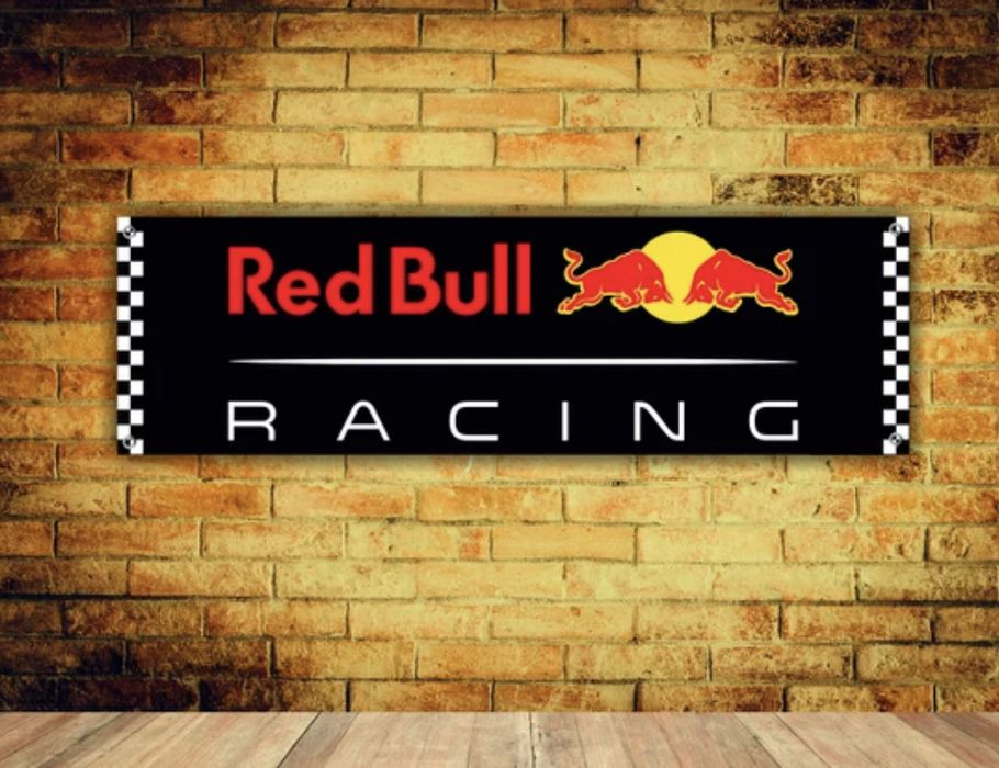 Baner plandeka Red Bull Racing 150x60 zaoczkowany Wrocław Stare Miasto ...