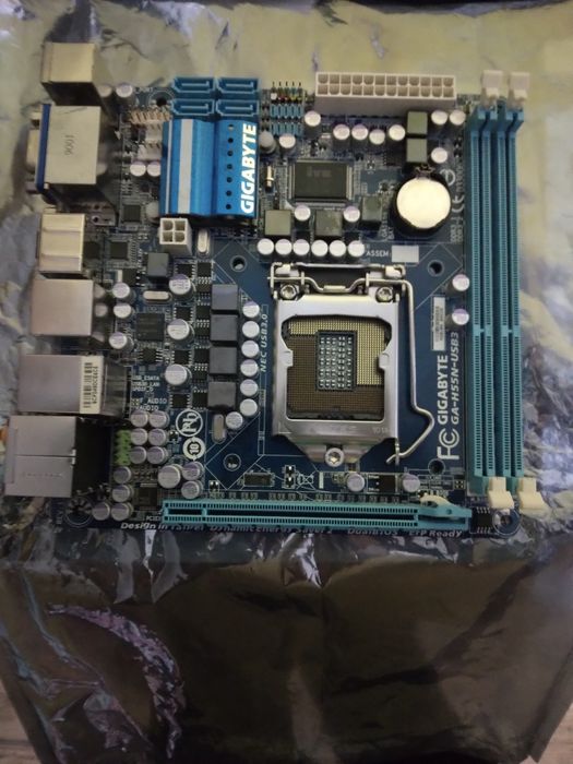Gigabyte GA-H55N-USB3 . Mini ITX . Socket 1156.: 1 130 грн. - Комплектуючі та аксесуари Івано ...