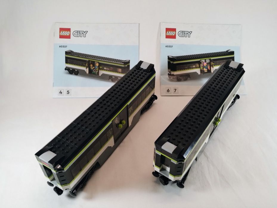 Lego pociąg, 60337, wagony, pasażerski, restauracyjny Częstochowa ...