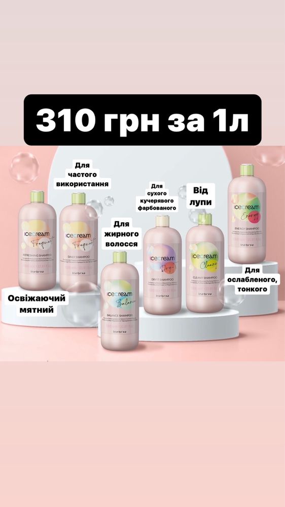 Inebrya Nevitaly Mood Інебрія, шампунь, маска, флюїд, фарба: 310 грн ...