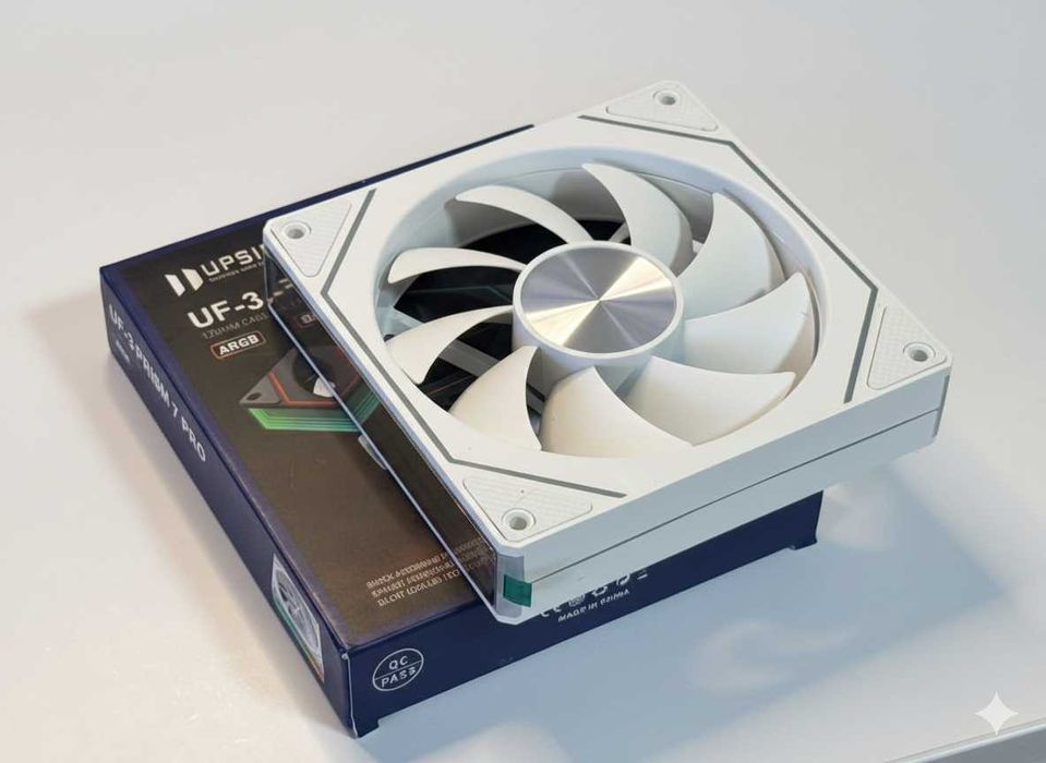 Вентилятори PRISM 7 PRO 120mm ARGB Кулер REGULAR REVERSED Black/White ...