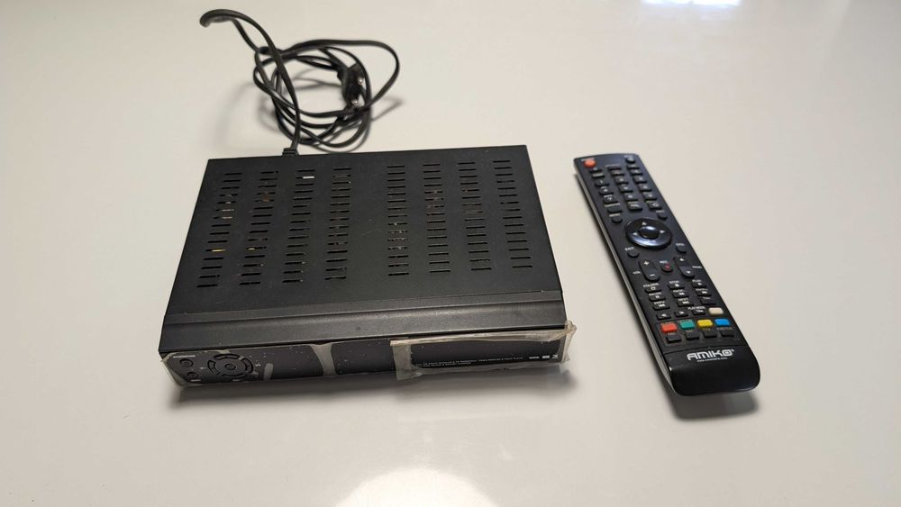 Box TV Amiko HD 8240 Combo Sat e Cabo Recetor Figueiredo • OLX.pt