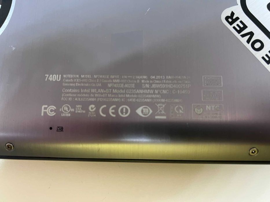 Ультрабук Samsung Series 7 Ultra 740U: 5 200 грн. - Ноутбуки Карлівка ...