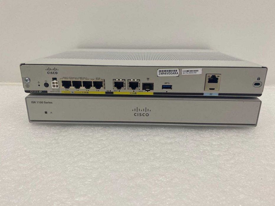 Маршрутизатор Cisco ISR C1111-4P: 6 499 грн. - Периферійні пристрої ...