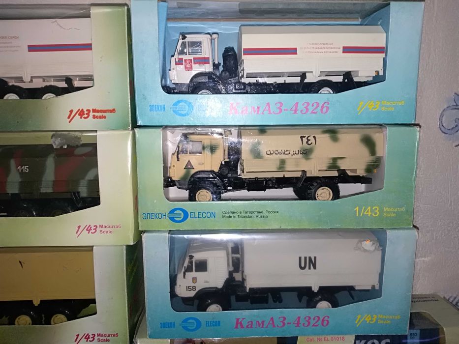 Коллекционные модели.Камаз.Элекон 1/43: 1 800 грн. - Колекціонування Запоріжжя на Olx