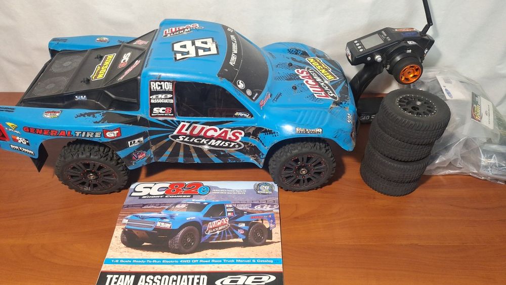 Team Associated SC8.2e 1/8 rc шорт на радіоуправлінні Short Couurse 4 ...