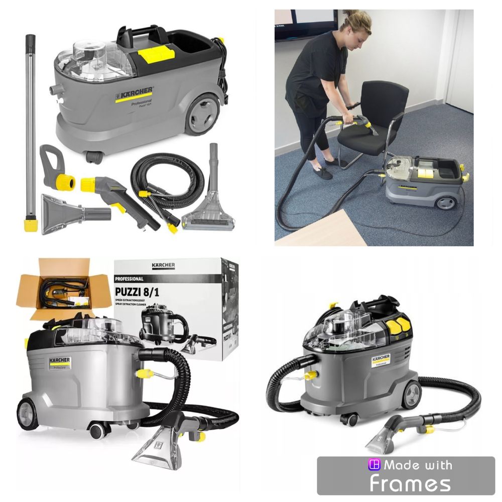 Karcher Puzzi 8/1, 10/1 миючі пилососи для хімчистки та клінінгу: 22 ...