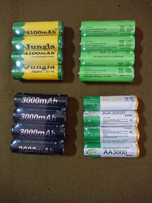 Продам акамуляторы 14500, 18650, 21700, АА, ААА и пр. атарейки: 150 грн ...
