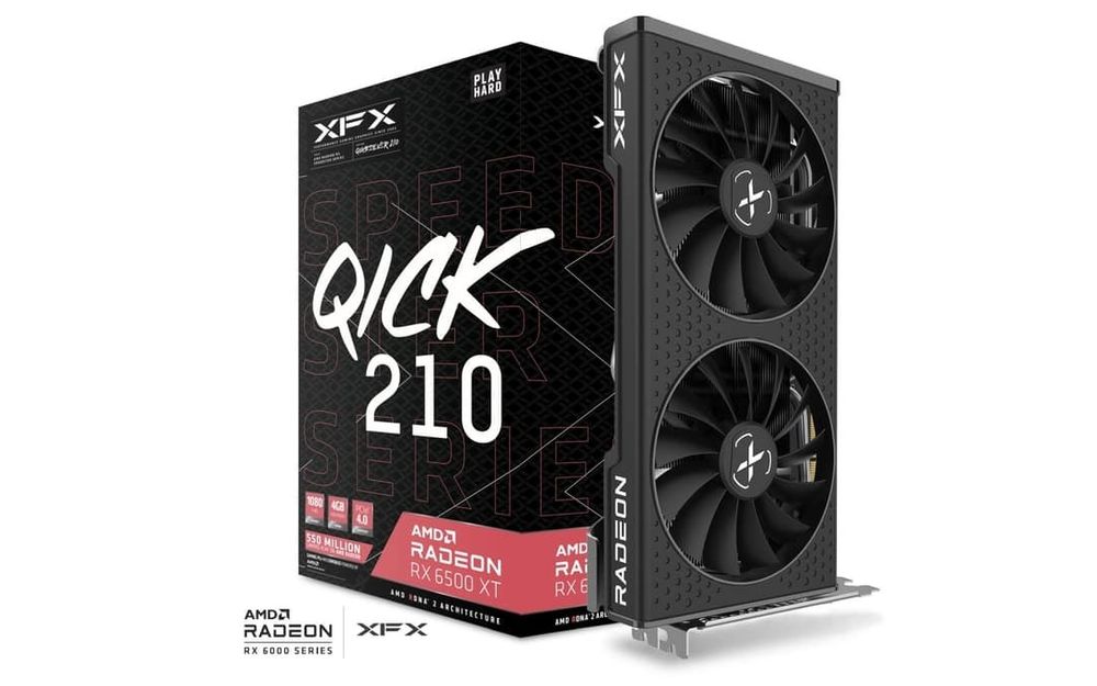 XFX Speedster QICK 210 AMD Radeon™ RX 6500 XT Odivelas • OLX Portugal