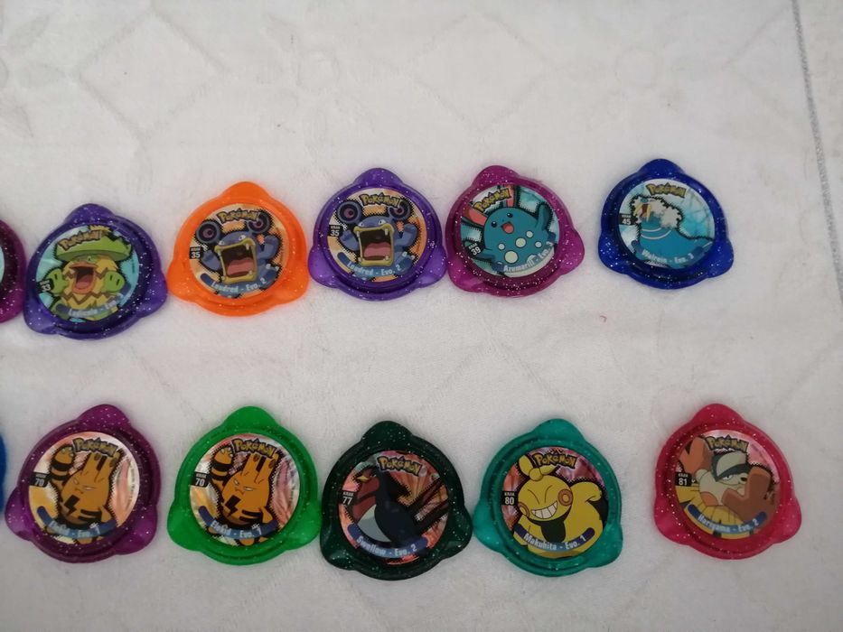Tazos pokemon kraks Santo António Dos Cavaleiros E Frielas • OLX Portugal