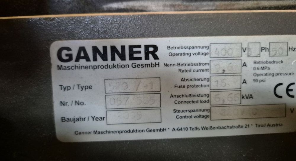 Wiertarka wielowrzecionowe Ganner Gannomat 41 Łącznik • OLX.pl