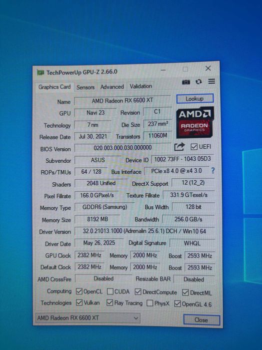 I5-9600K / RX 6600 XT / 16 GB: 12 300 грн. - Настільні комп'ютери Київ на Olx