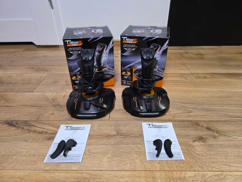 JOYSTICK Thrustmaster T.16000M FCS PC Stan BDB Oryginalny zestaw KRK ...