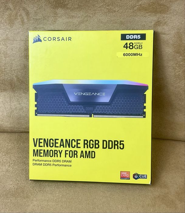 48GB(24x2) RAM Corsair Vengeance rgb ddr5 Warszawa Śródmieście • OLX.pl