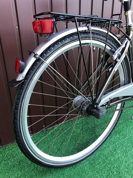 Rower CINEMA TITANIC/rama alu.46 cm/koła 28"/2x amor./Sachs Spectro S7 ...