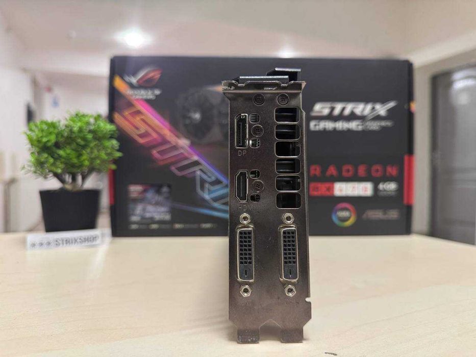 Відеокарта ASUS AMD Radeon RX 470 4Gb Rog Strix OC Б/в + Гарантія: 2 ...