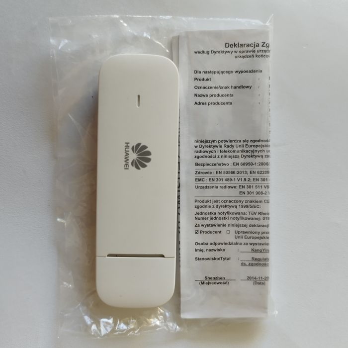 Router LTE USB Stick HUAWEI E3372 paluch modem Upaluch modem Wrocław ...
