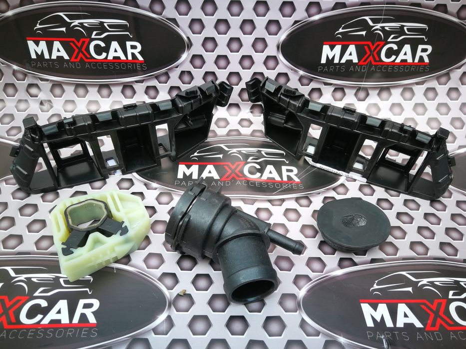 Tiguan Кронштейн крепление бампера направляюча фари резинка радиатора ...