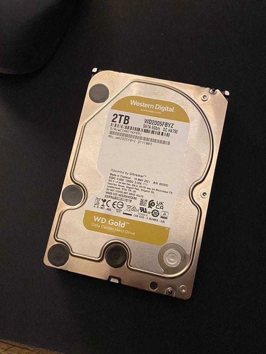 Жорсткий диск WD Gold Enterprise Class 2 TB.: 2 200 грн. - Зовнішні ...