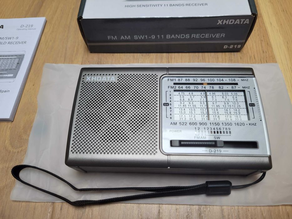 XHDATA D-219, nowy superczuły radioodbiornik DSP Opole • OLX.pl