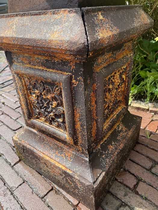 Ogromna żeliwna pałacowa stara donica 1 metr ok 60kg Bystrzyca Kłodzka • OLX.pl