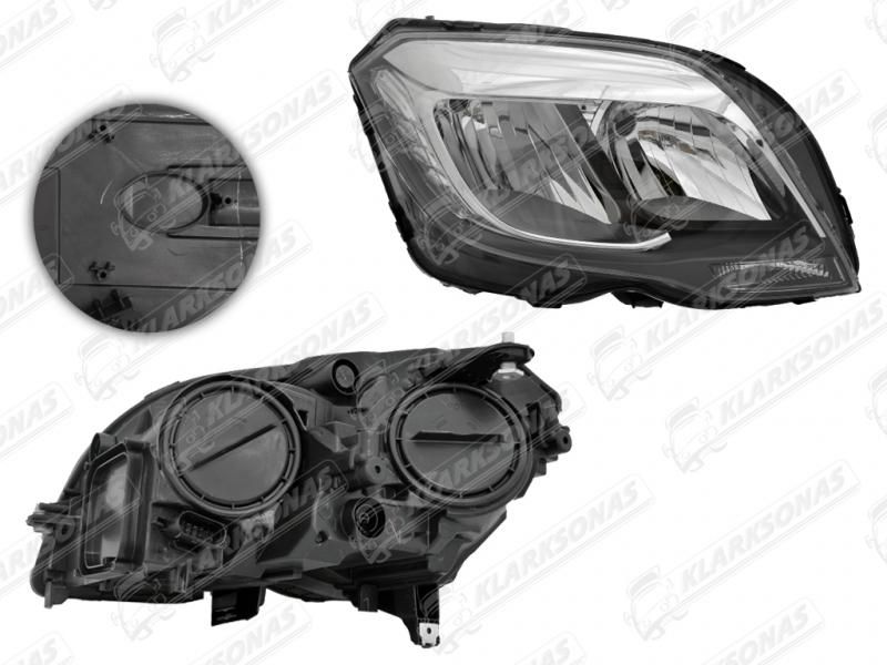 Фара передня MERCEDES BENZ GLK KLASE (X204), 06.2012 - 12.2015 204820: ...