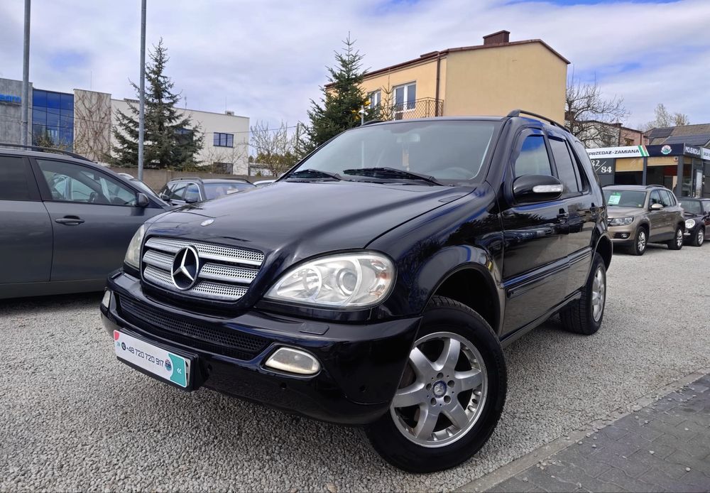 Mercedes Benz 270 ML 2.7 Diesel • 4x4 • automat • hak • skóry • zamian ...