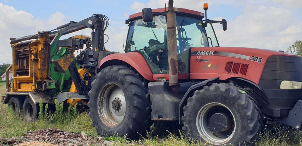 Rębak Heizohack 14-800 zestaw z Case Mx 335 Magnum Czarnów • OLX.pl