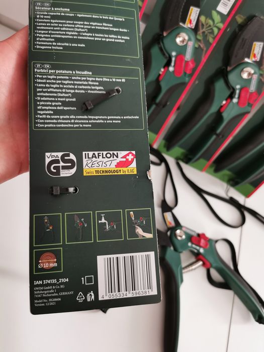 Секатор Parkside Germany є ОПТ: 285 грн. - Садовий інвентар Чернівці на Olx